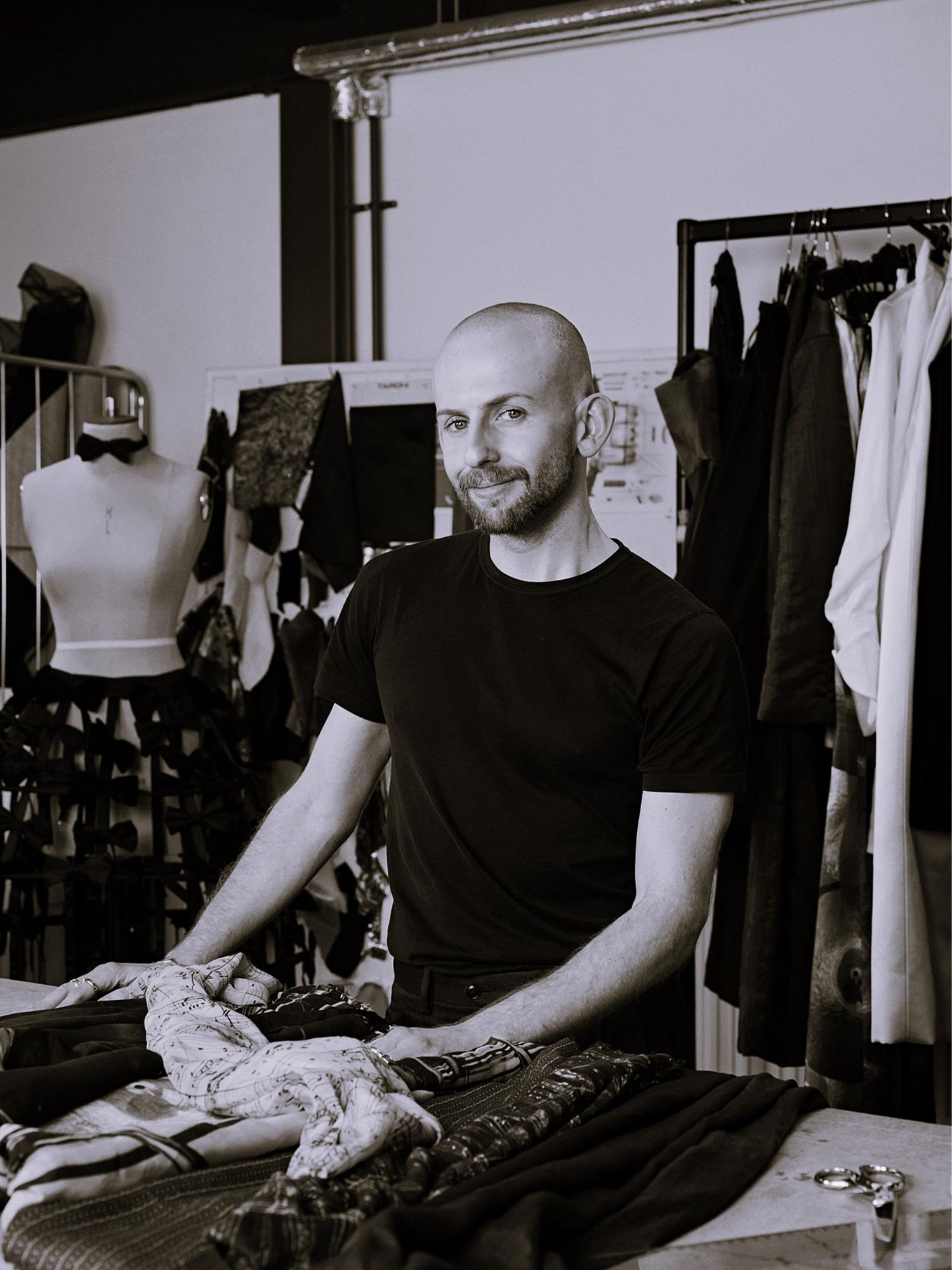 Patrick McDowell Debutes at Milan Fashion Week
