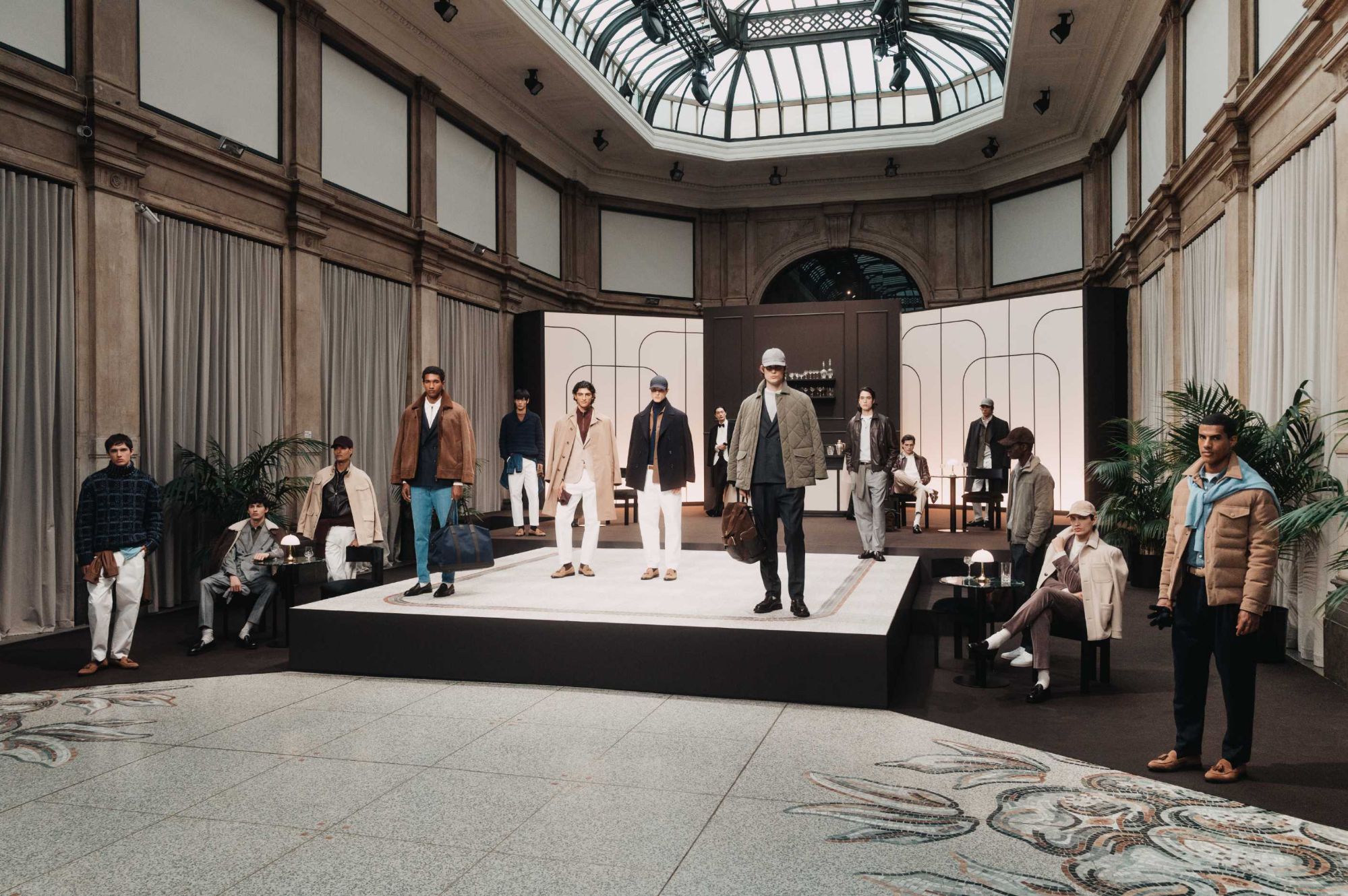 Canali Fall/Winter 2026 – 2027 at Milan Men’s Fashion Week